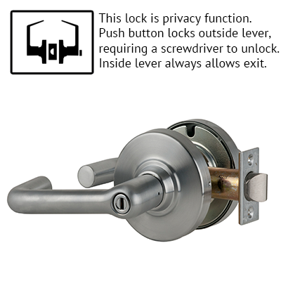Schlage ND50PD TLR US19 ND Series Tubular Lever Lock With Cylinder US ...