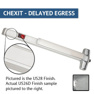 Von Duprin CX 98EO Chexit Delayed Egress Panic Bar Exit Only ...